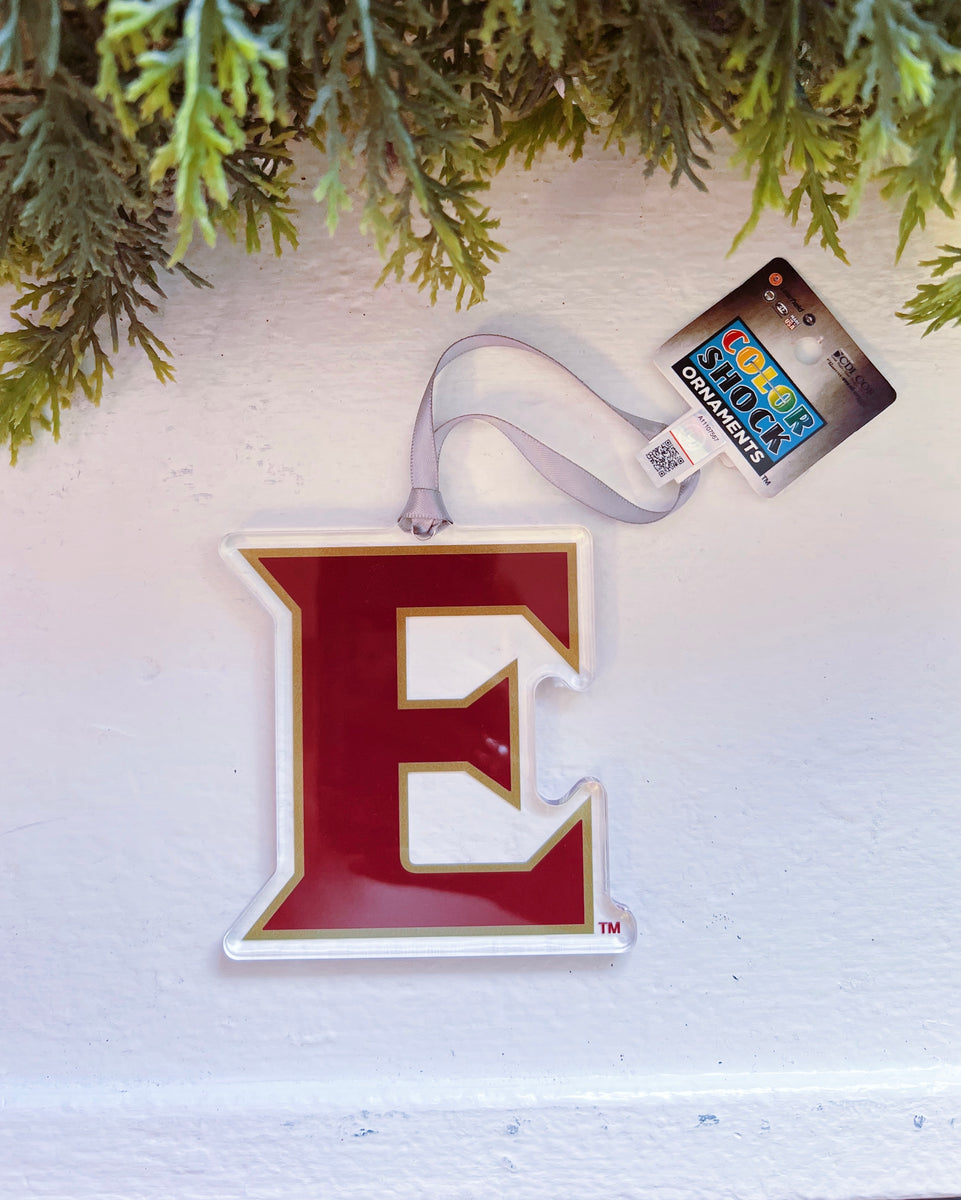 Elon Acrylic "E" Ornament – Jump and Shout