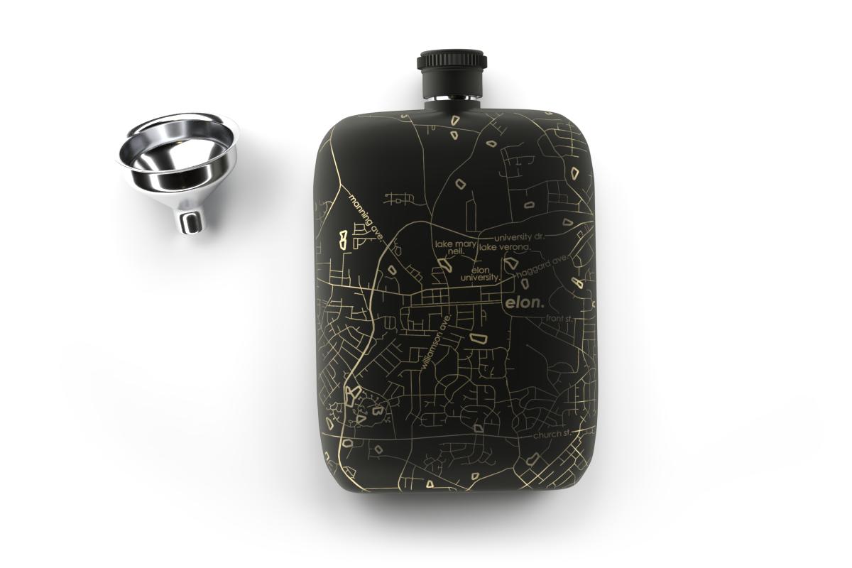 Elon University Flask – Jump and Shout